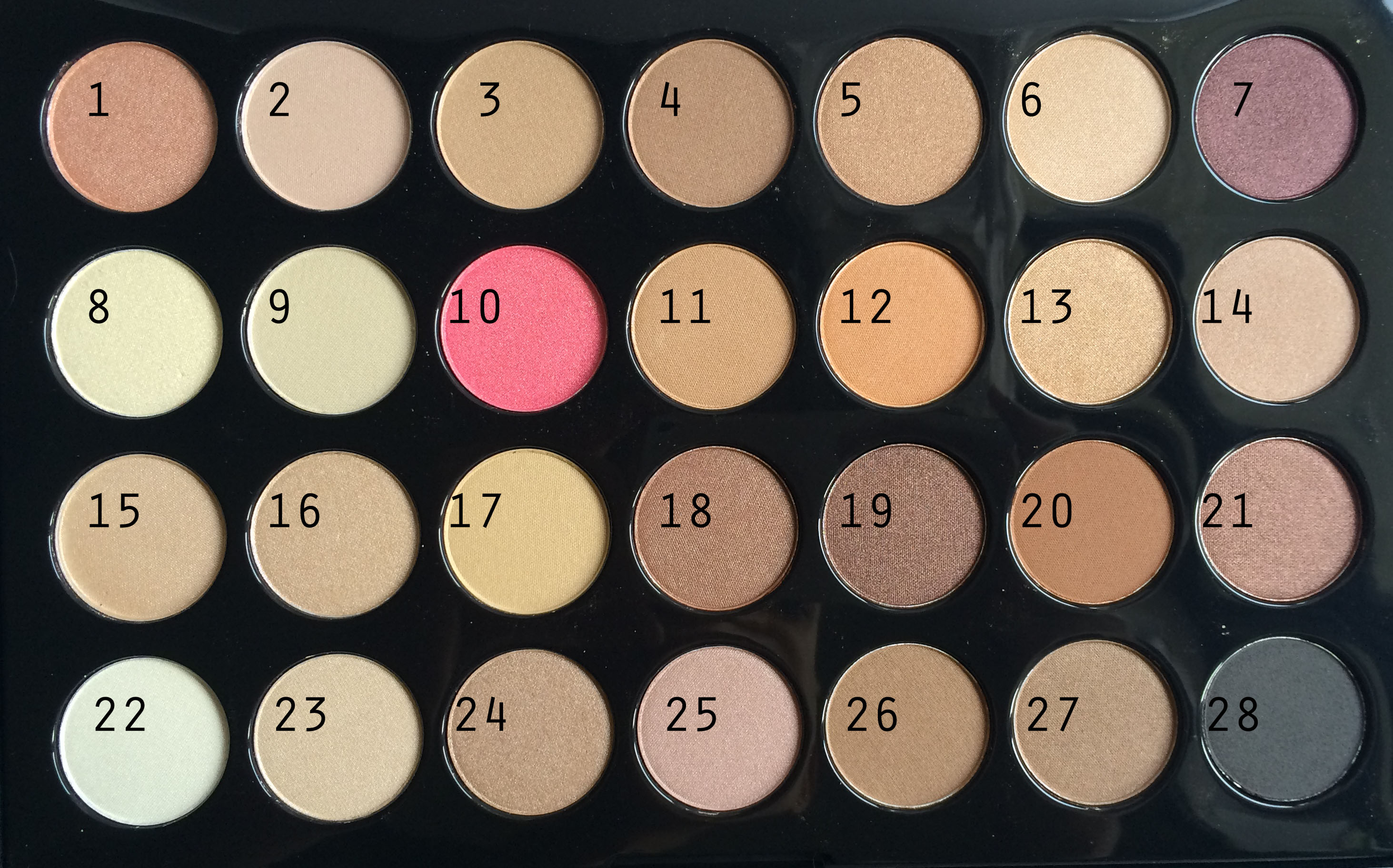 BH Cosmetics 28 Colour Neutrals Eyeshadow Palette Review – Style Folder